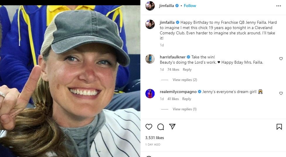 Meet Jenny Failla, Jimmy Failla Wife (What You Should Know)